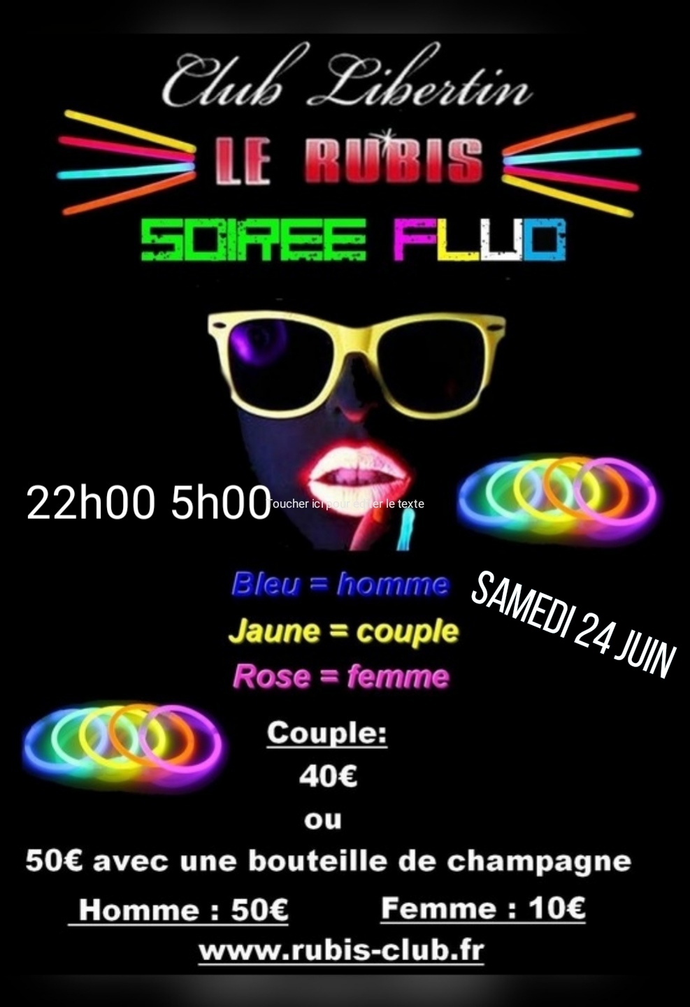 Toutes nos Soirées | Rubis Club